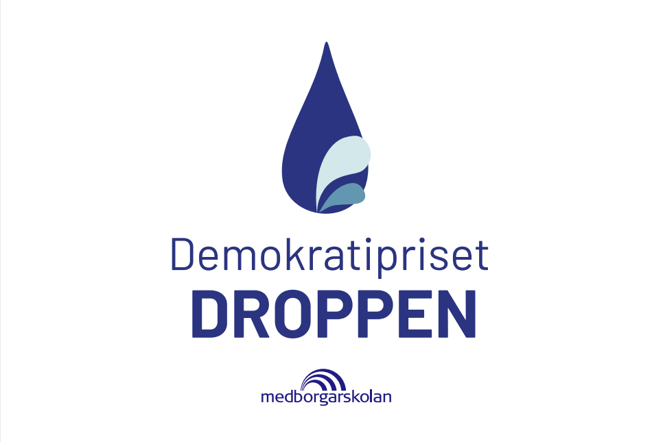 Demokratipriset Droppen | Medborgarskolan